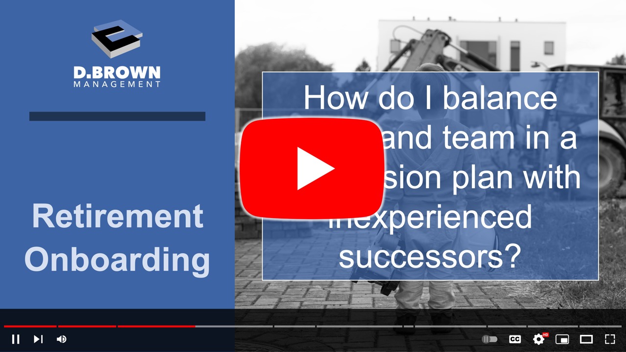 Retirement Onboarding - Communicating Family Succession Plans