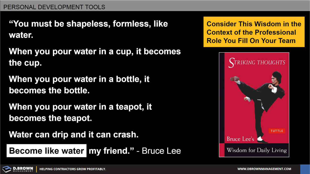 Bruce Lee - "Be Like Water"