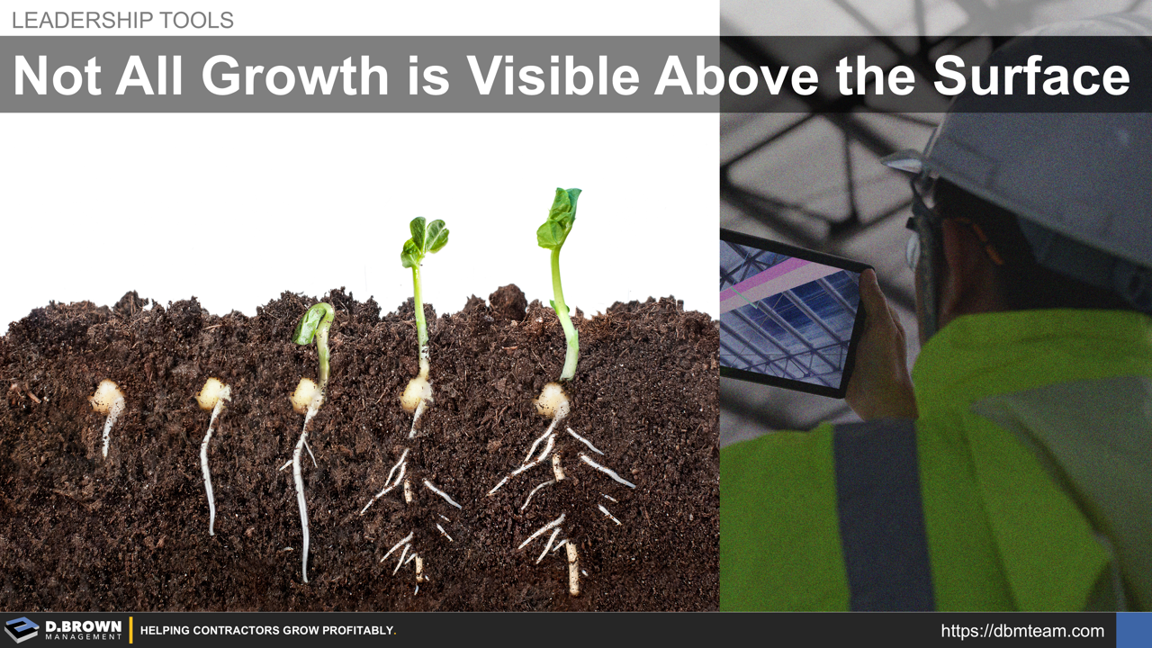 Not All Growth is Visible Above the Surface