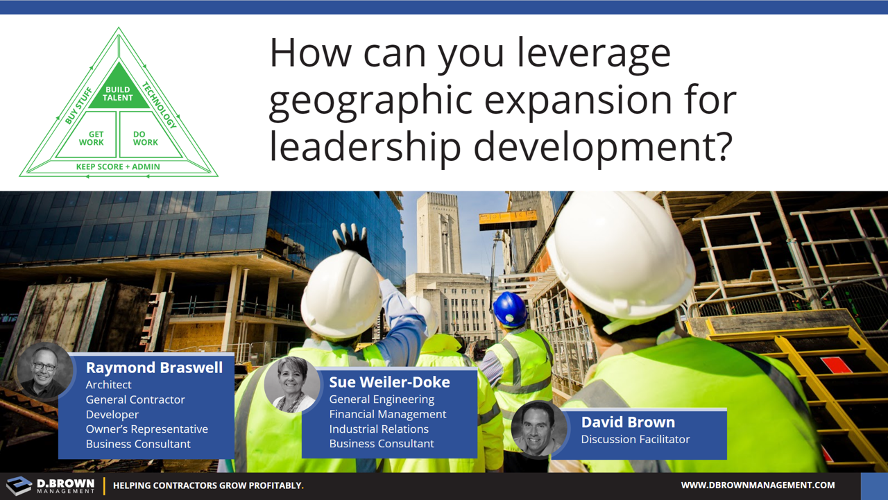 Leveraging Geographic Expansion for Leadership Development