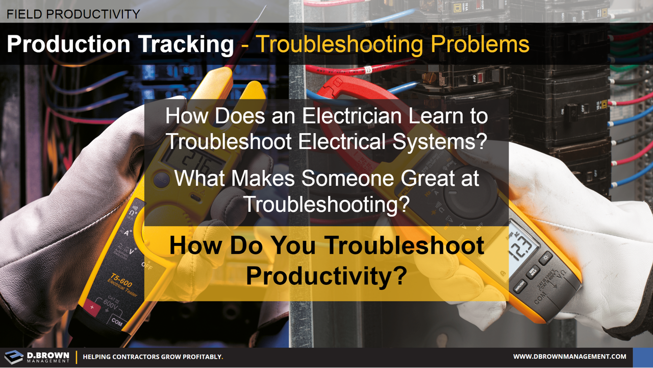 Production Tracking - Troubleshooting Problems